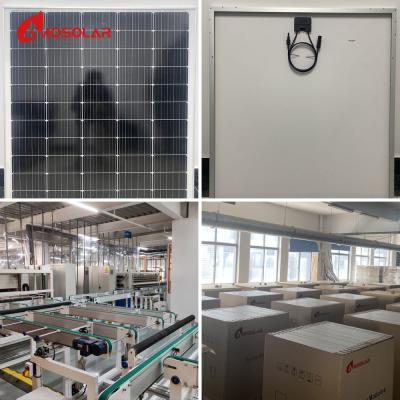 Cina Pannello solare PERC a mezza cella da 200 W con 11,28 Vmp e dimensioni del pannello di 1405*700*30 mm in vendita