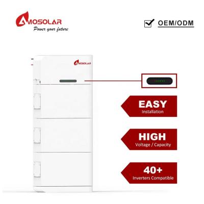 China High Voltage LiFePO4 Lithium Battery Pack For Solar Energy Storage System Split Design for sale