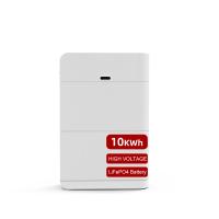 China High Voltage 512V Stackable Lithium Ion Battery with Communication for Energy Storage for sale