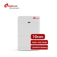 China High Voltage 512V Stackable Lithium Ion Battery with Communication for Energy Storage for sale