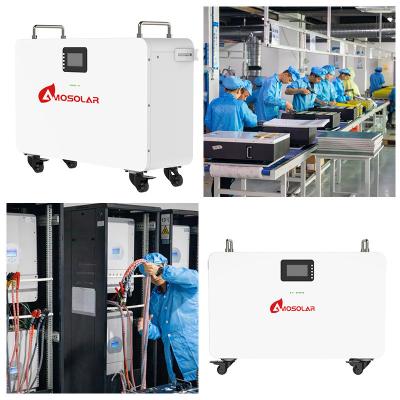China Batería solar LFP de litio fosfato 48V 100Ah 10kWh para almacenamiento a temperatura doméstica en venta