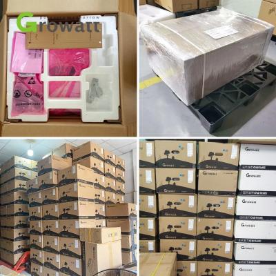 China Full Set Kit 5kw Solar System On Grid 5000 Watts with Growatt Brands Solar Inverter for sale