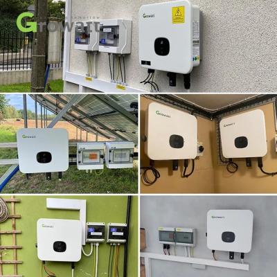 China 2.5KW Grid Tied Solar Inverter 220V/380V MIN 2500TL-X with 11.3A-27.2A Output Current for sale