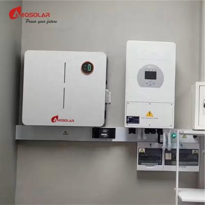 China High Capacity 48V LiFePO4 Solar Lithium Ion Batteries for Solar System 5KWH 10KWH 15KWH for sale