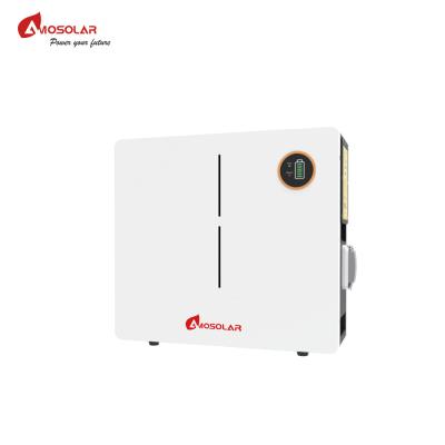 Cina Soluzione tutto in uno Amosolar 48v 51.2v 100ah 200ah Batteria al litio per elettrodomestici in vendita