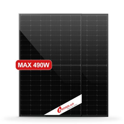 China Quadro de liga de alumínio anodizado 182mmx182mm 120 Células Meia Célula Mono N à venda
