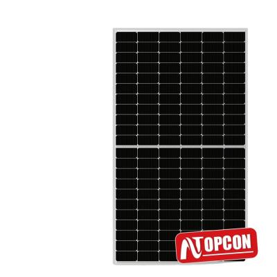 China Módulos fotovoltaicos solares monocristalinos do tipo N de 182 mmx182 mm para geração de eletricidade doméstica à venda