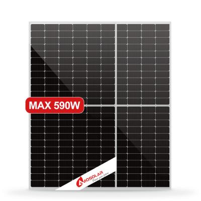 Cina 565-590w pannello solare monocristallino con design a bassa temperatura e lunga durata in vendita