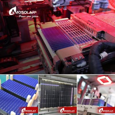 Cina 565-590w pannello solare monocristallino con design a bassa temperatura e lunga durata in vendita