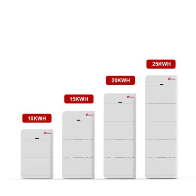 China Amosolar 10kwh 20kwh 30kwh High Voltage Stacked Lithium Battery Pack for Solar System for sale