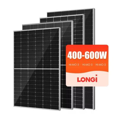 China LONGi Himo 7 Solar Power Modules Bifacial 565w 570w 575w 580w 590w 595w Solar Panels for sale