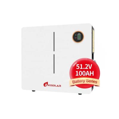 China IP65 Protection Class 51.2V Solar Power Lithium Battery for Wall and Floor Mounting for sale