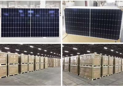 Cina Pannelli solari JA 550W Bifacciale con connettore compatibile MC4 e dimensioni 2112*1052*35 in vendita