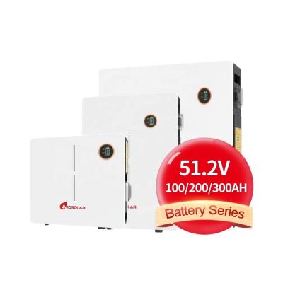 China 5kwh 10kwh 20kwh Lithium Iron Phosphate Battery 100ah 200ah 300ah Powerwall voor huishoudelijke apparaten Te koop
