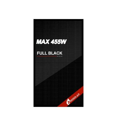 China Full Black Solar PV Modules 435w 440w 445w 455w with CE/TUV/INMETRO/ISO Certificate for sale