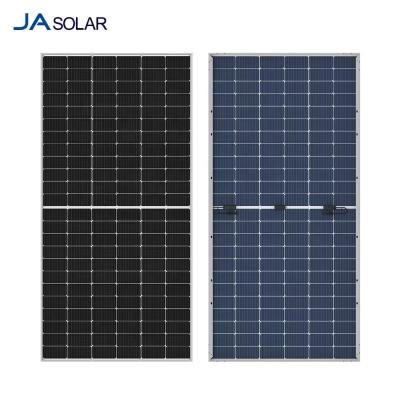 China Top-rated N-type 440w 580w 630w JA Solar PV Panel with 3.2 Mm Anti-reflective Glass for sale