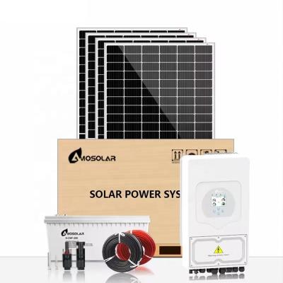 China Single Phase 6kw Inverter Deye Home Solar Energy System SUN-6K-SG05LP1-EU PV System for sale