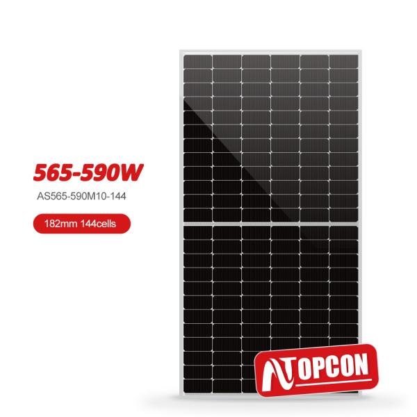 Quality IP68 Junction Box Amosolar 565W 570w 575w 580w 585w 590w Solar Panels for and for sale