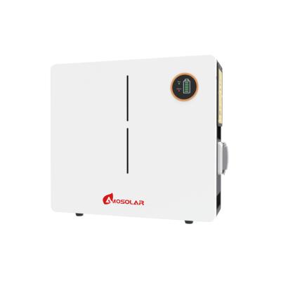 China Porta de comunicação RS232 48V 100Ah 200Ah 3.2V Pacote 16 String Power Wall Lifepo4 Bateria Sistema de energia solar à venda