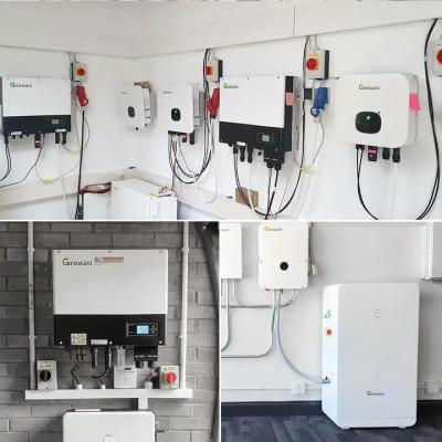 China Growatt SPF 6000 ES Plus 48V DC 220/230V AC Pure Sine Wave Solar Inverter Double MPPT for sale