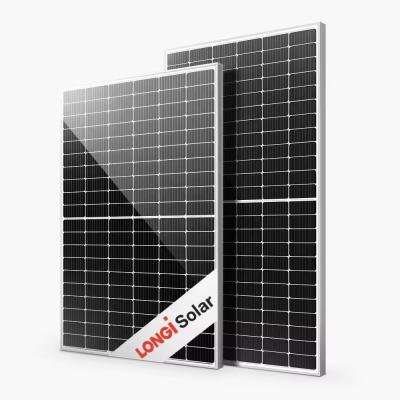 Cina Longi Hi-MO6 435w 440w 445w Moduli fotovoltaici monofaciali 182mmx182mm per sistema solare fotovoltaico domestico in vendita