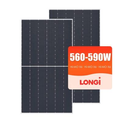 Cina Longi Hi-mo 7 615w 620w Bifacial PV Solar Panel Longi Himo 7 per il progetto di energia solare agricola in vendita