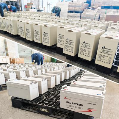 China 3000 Ciclo de vida Cíclo profundo 12V Bateria recarregável Agm Gel Longa vida para armazenamento de energia à venda