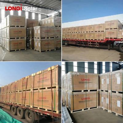 Cina Cavo 4.0mm2 Longi Hi-mo 6 LR5-54HTH 420W 440W Modulo fotovoltaico monocristallino Cornice nera in vendita