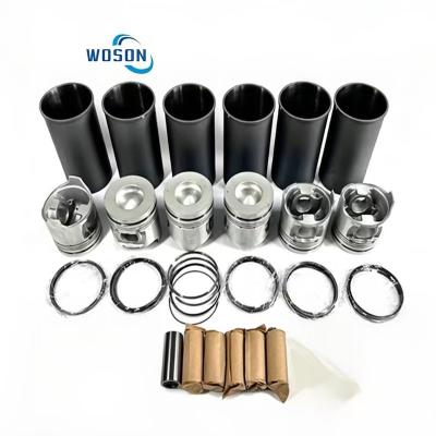 China 6D107 Engine Cylinder Liner Piston Ring Pin Kit | OEM:6754-31-2110/6754-32-2110/4932801 | For Komatsu PC200-8 PC220-8 PC240-8 Excavator for sale