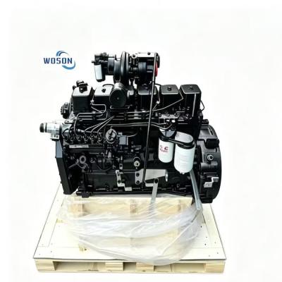China Complete Komatsu SAA6D102E2 Engine Assemblies diesel engine assembly long block 6 cylinder turbocharged direct injection for PC200-7 PC210-7 PC220-7 for sale