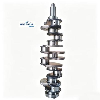 China OEM ME300086 Engine Crankshaft with High Frequency Quenching Treatment for Mitsubishi 6D34 Diesel Engine Fit for Kobelco SK200-6 for sale