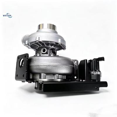 China OEM PN S1760-E0L70 RHG7V Turbocharger Assembly with Electronic Actuator for Kobelco SK500-9 Excavator Hino P11C Engine for sale