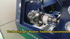 Turbocharger Power Performance Test on Test Bench