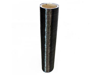 China High Modulus CFRP Carbon Fiber , Carbon Fiber Cloth Roll For Oil Pipe Strengthening for sale