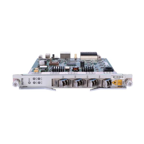 Quality Uplink XUTQ OLT ZTE 4 Port 10GE Optical NIC Interface Card for sale