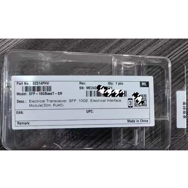 Quality 10GE Huawei RJ45 Network SFP Module Electrical Transceiver 02314PHV 10GBaseT-SR 30m for sale