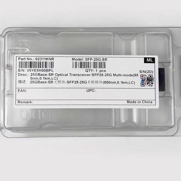 Quality Dual Rate 850nm Huawei SFP Transceiver Module 02311KNR SFP-25G-SR 25GBASE-SR SFP28 100m DOM Duplex UPC for sale