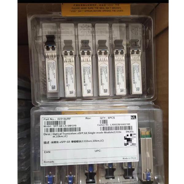 Quality Genuine Huawei SFP-GE-LX-SM1310 02313URF 1000BASE-LX/LH SFP 1310nm 10km DOM Duplex LC MMF for sale