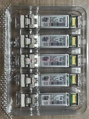 China Geguine Bidi Cisco Sfp Module Transceiver SFP-10G-SR-S= Green Laser for sale