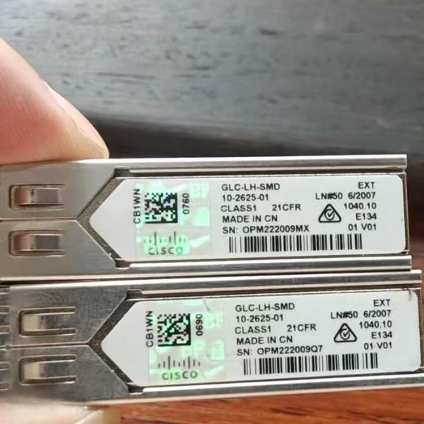 Quality Green Laser LX Cisco SFP Module GLC-LH-SMD Gigabit Ethernet 1310nm for sale