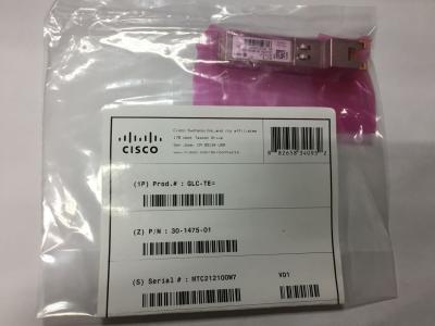 China IEEE 802.3 Cisco SFP Module GLC-TE= 10g SFP+ Transceiver Customized for sale