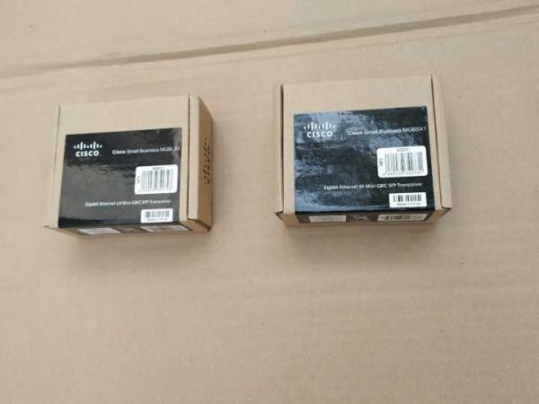 Quality Original Cisco SFP Module Transceiver Single Mode MGBLX1 MGBLH1 One Pair for sale