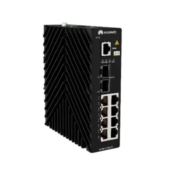 Quality S5735I-H8T2XN-V2 Huawei Original Industry Grade Switch  8*10/100/1000BASE-T Ports , 2*10GE SFP+ Ports , DIN Rail Mounting DC Supply for sale