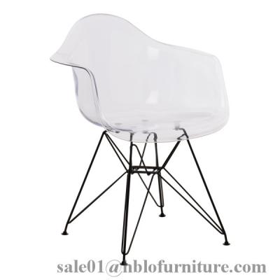 China transparent ims chair with armrests for sale