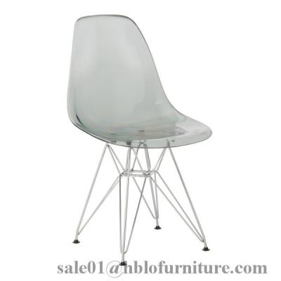 China transparent metal dsr chair for sale