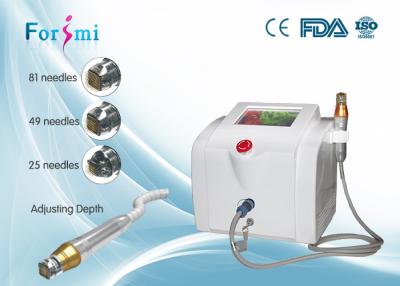 China Portable fractional RF microneedle machine 80W RF output power 5Mhz frequency for sale