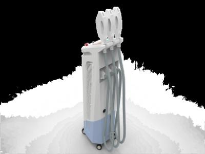 China 2018 The high quality multifunctional beauty machine IPL hair removal no pain and safe Three handles for sale