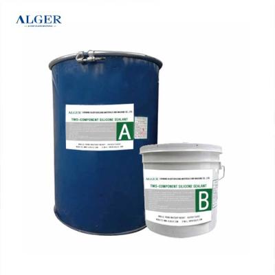 China ABM Double Component Two Part Silicone / Insulating Glass Silicone Sealant for Curtain Wall en venta