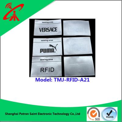 China Customized Garment Brand Printable Rfid Labels For Supermarket for sale