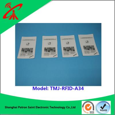 China 13.56MHZ Rfid Labels  Rfid apprel labels for sale